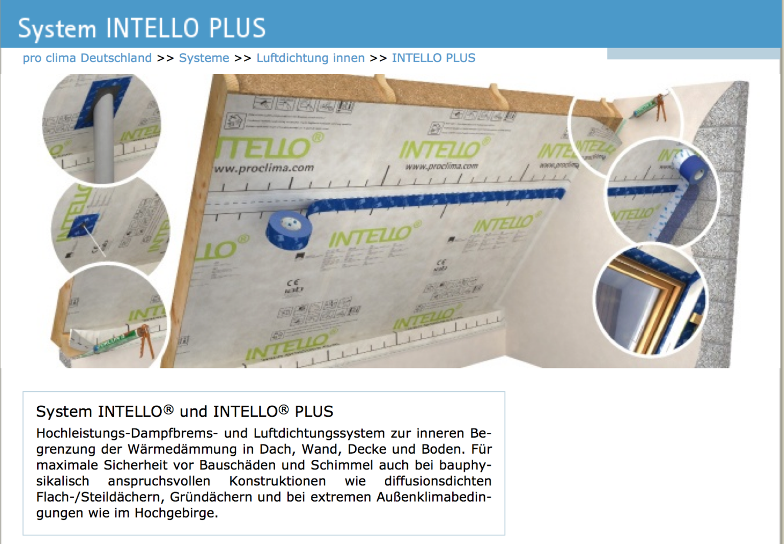 [Pressemitteilung]: System INTELLO PLUS » pro clima Blog - Deutschland